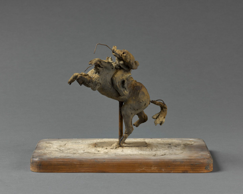 Cavalier sur un cheval cabré - Rembrandt Bugatti | Musée d'Orsay