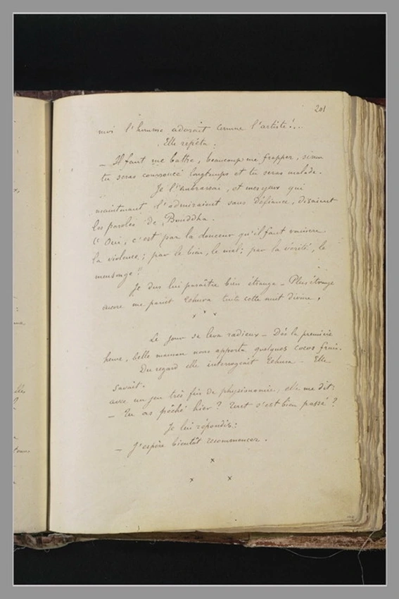 Texte manuscrit - Paul Gauguin | Musée d'Orsay