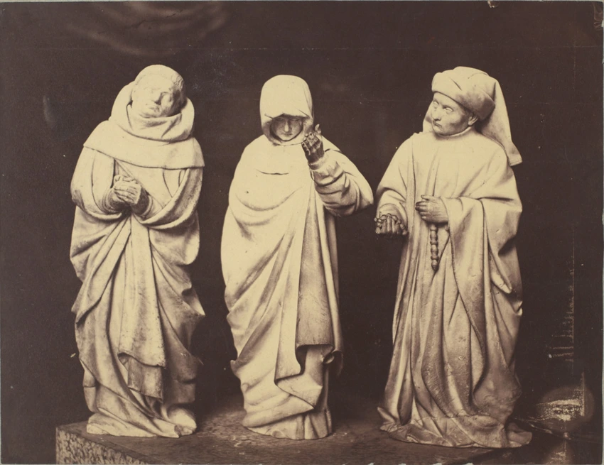 Trois statues - Anonyme | Musée d'Orsay