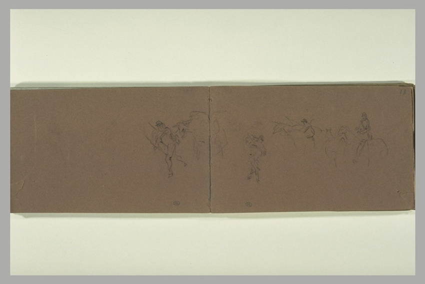 Militaires à pied et à cheval - Jean-Baptiste Carpeaux | Musée d'Orsay