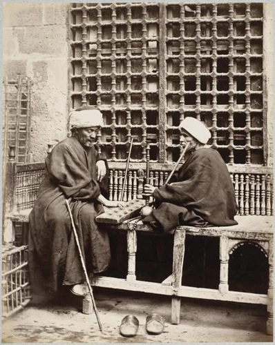 Deux joueurs de dés - Emile Béchard | Musée d'Orsay