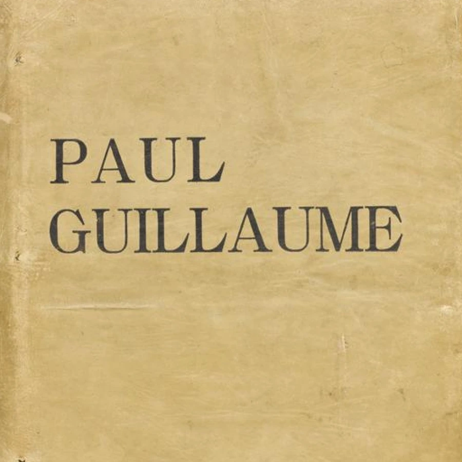 Le press book de Paul Guillaume dans les archives de la collection ...